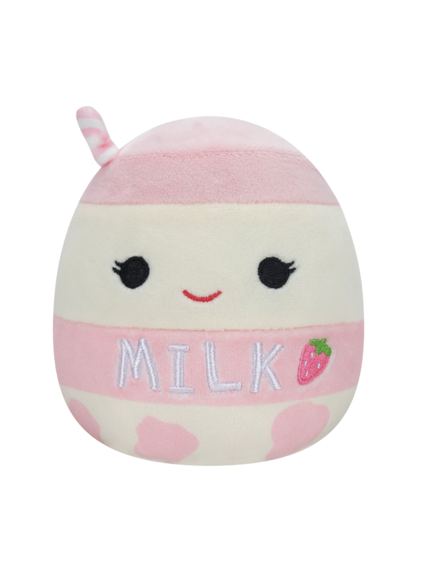 Squishmallows Flip-A-Mallow aardbei naar aardbeienmelk, 13 cm | Dedoles