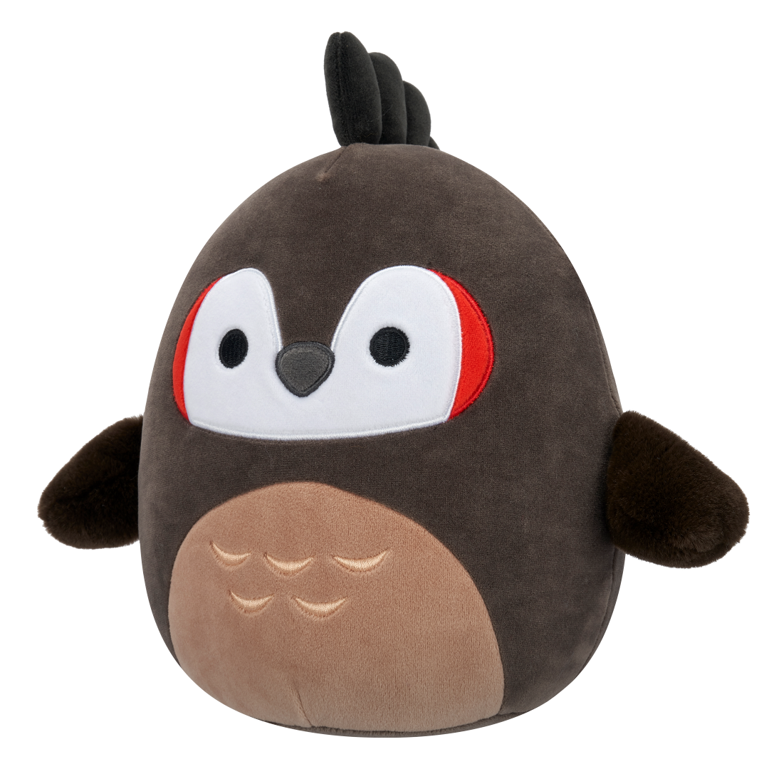 Peluche Squishmallows de 20 cm Theodore le bip-bip taupe foncé | Dedoles