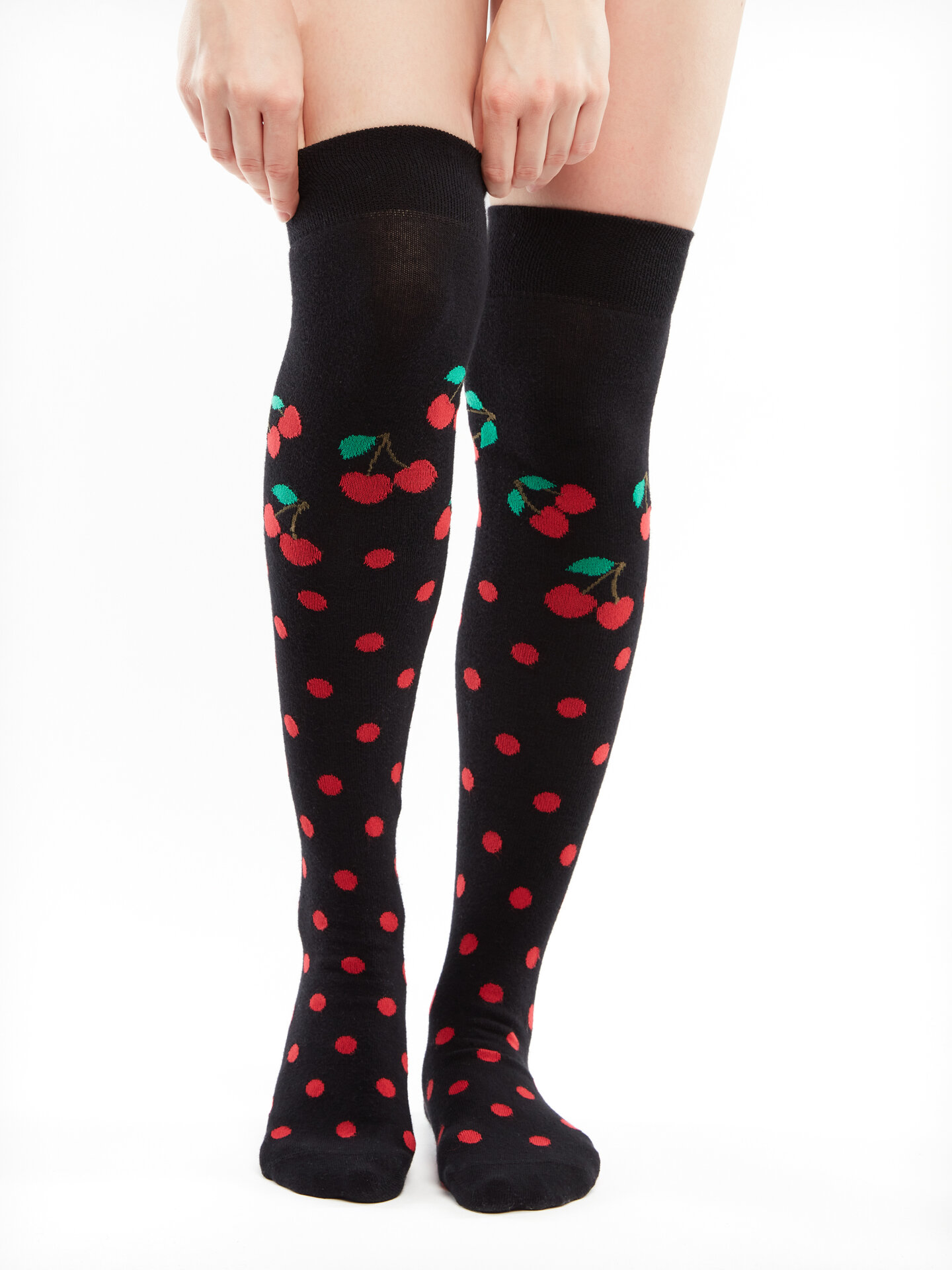 Calze parigine Buonumore Ciliegia | Dedoles