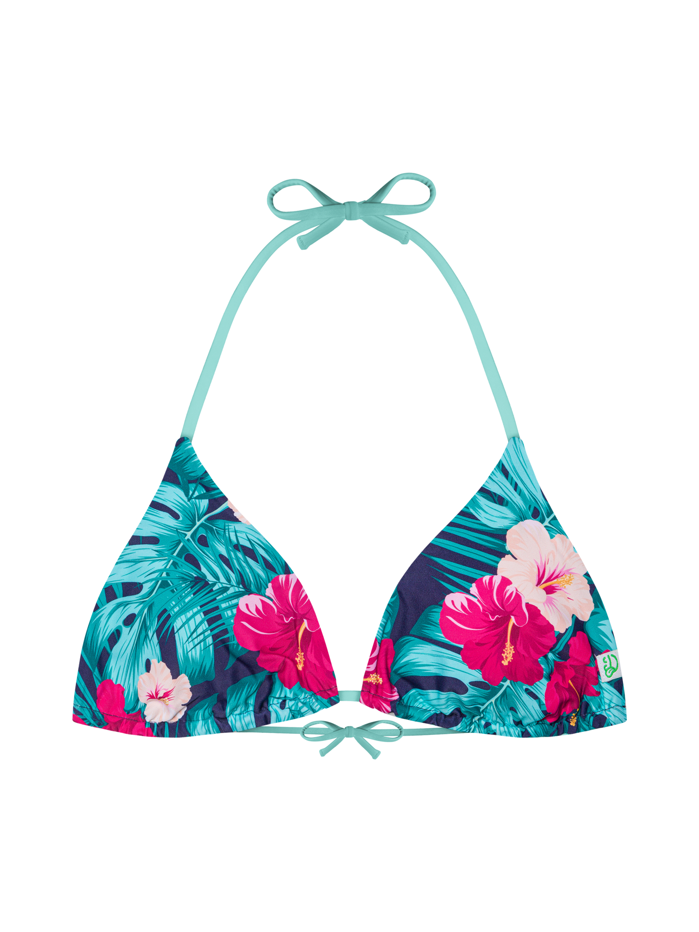 Triangle Bikini Top Tropical Paradise | Dedoles