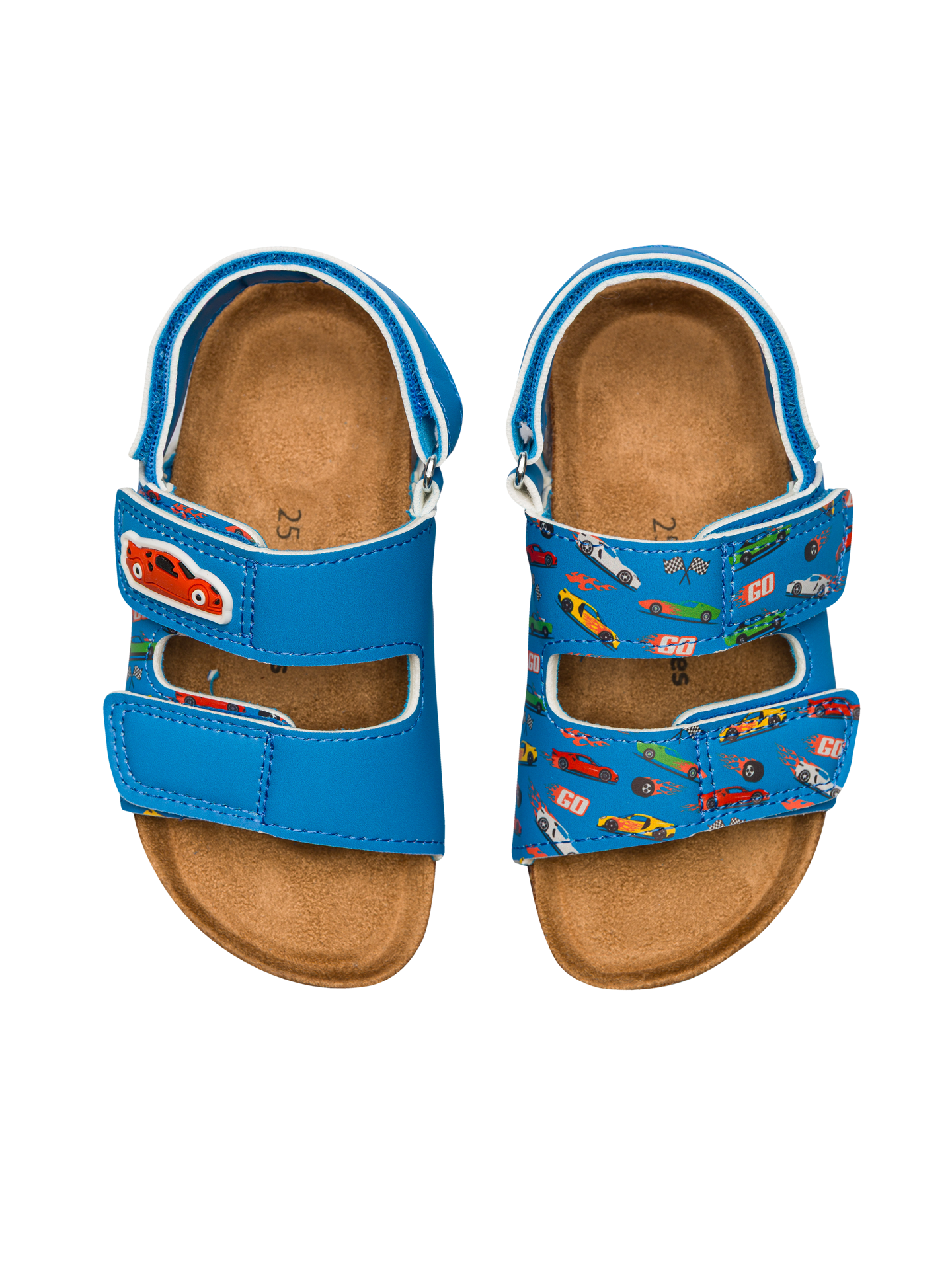 Gyerek parafa szandál Száguldó autók | Dedoles