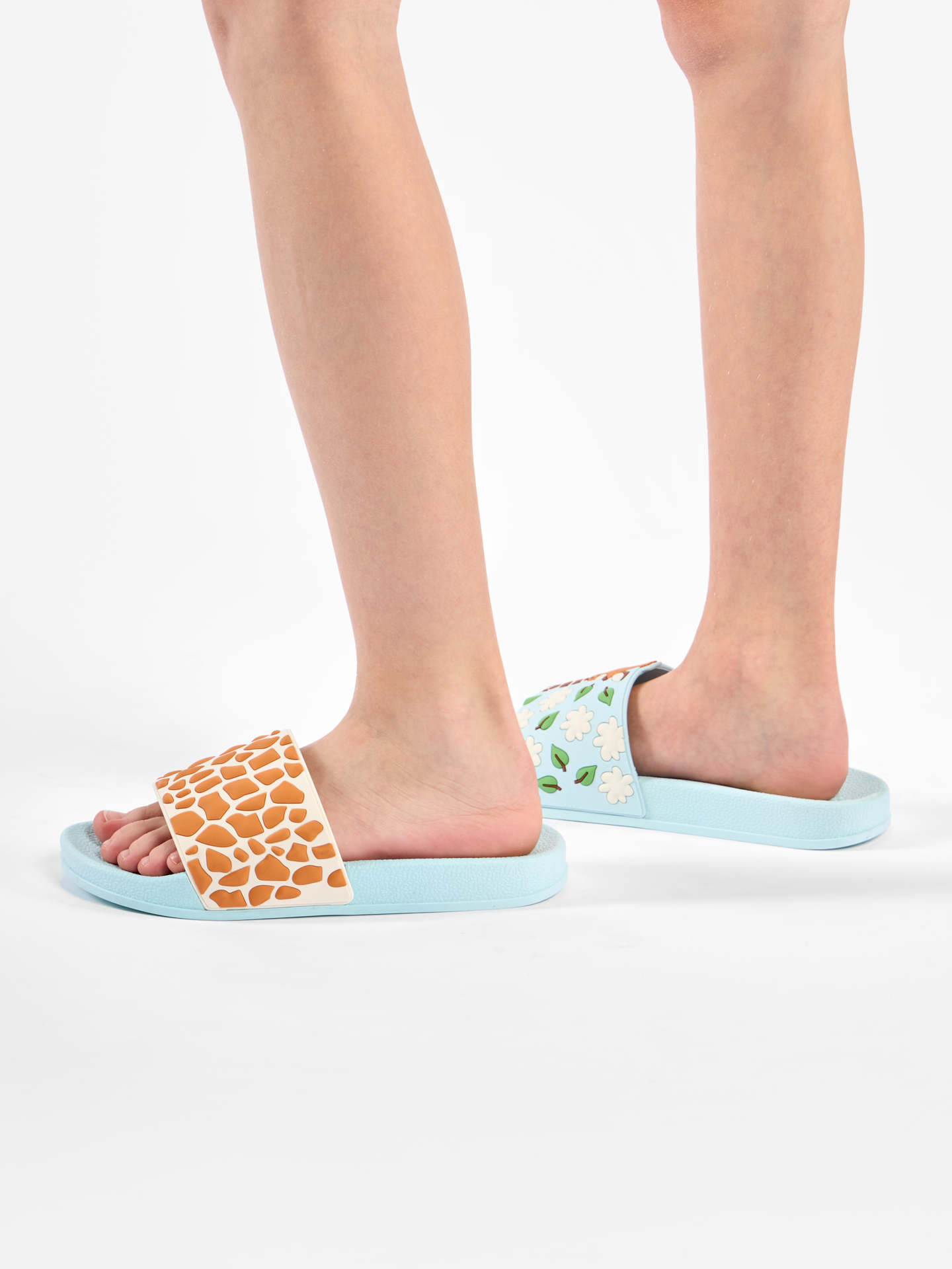 Veselé dětské pantofle Roztomilá žirafa | Dedoles