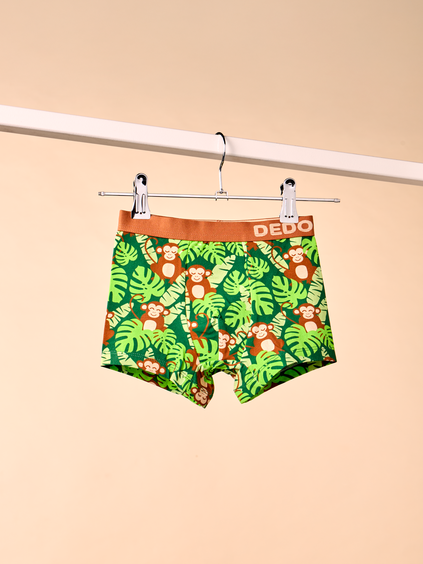 Veselé chlapecké boxerky Malá opička | Dedoles