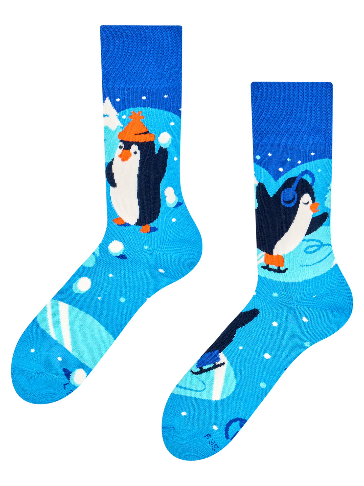 Calzini caldi Pinguini sui pattini | Dedoles