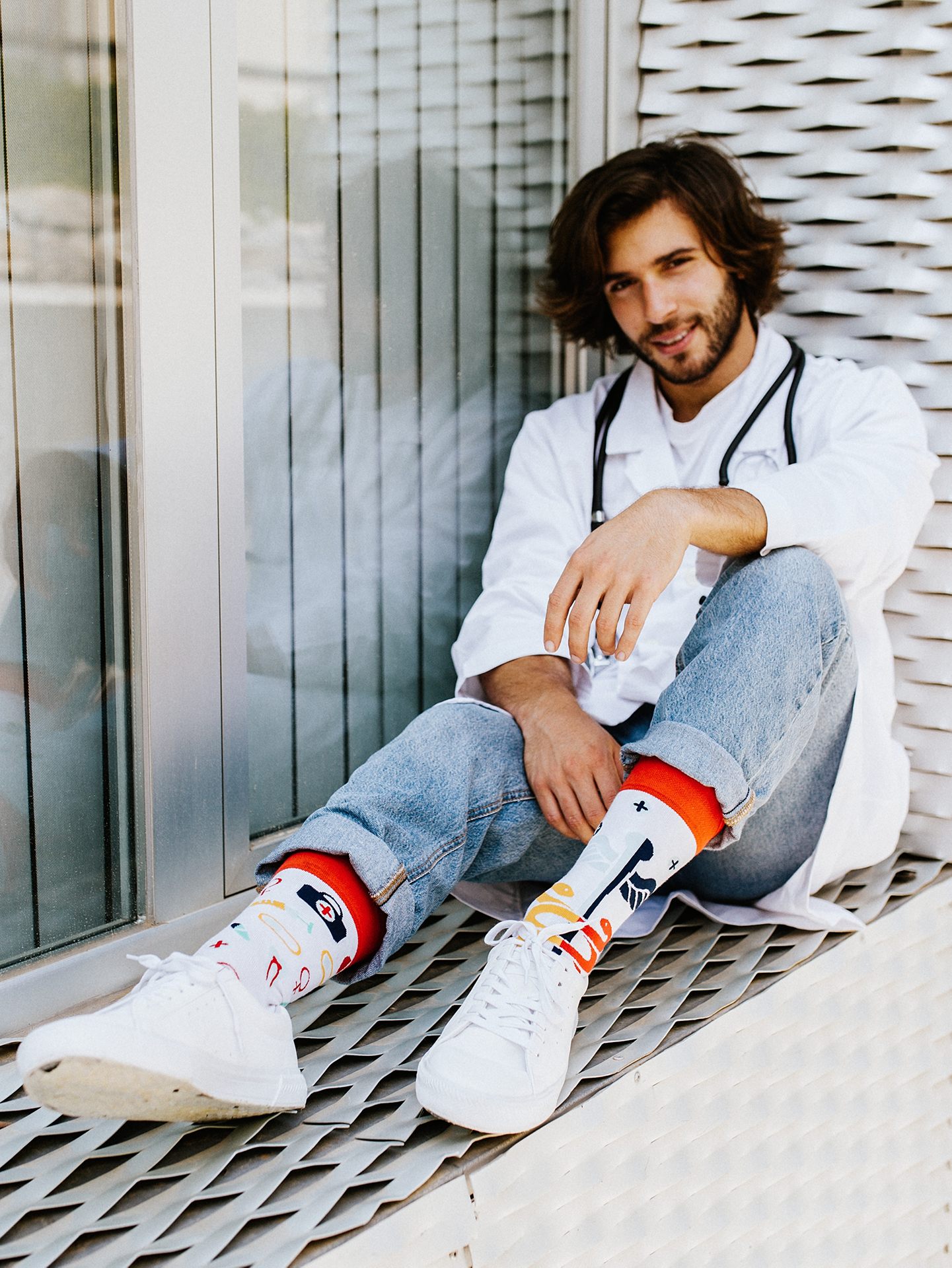 Wesołe skarpetki Zdrowie | Dedoles