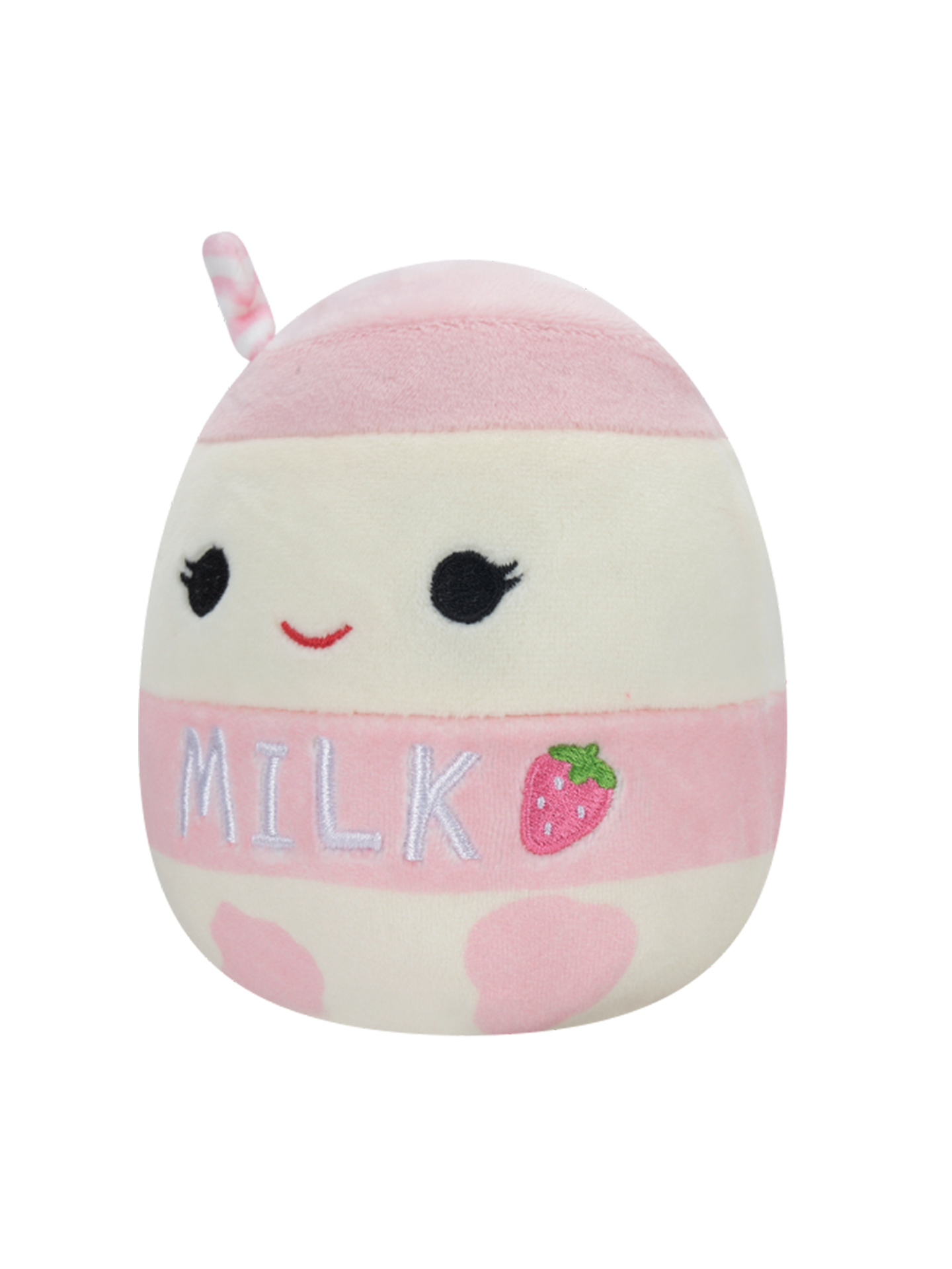 Squishmallows Flip-A-Mallow Strawberry to Strawberry Milk, 13 cm | Dedoles