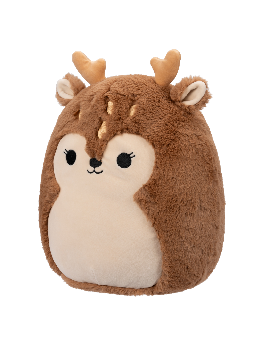 Squishmallows Fuzz-A-Mallow Dawn het bruine reekalf, 30 cm | Dedoles