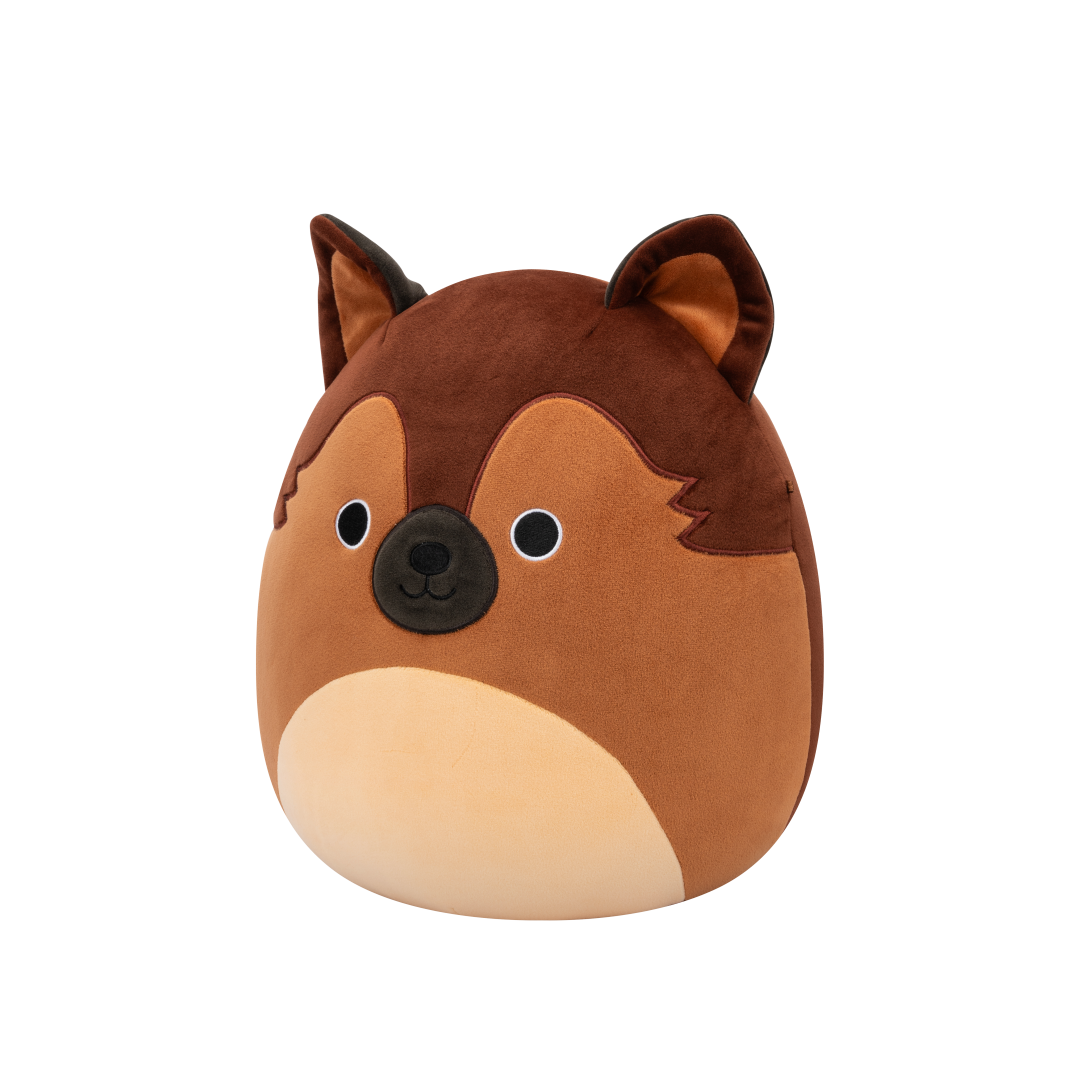 SQUISHMALLOWS Mario hnědý německý ovčák, 30 cm | Dedoles