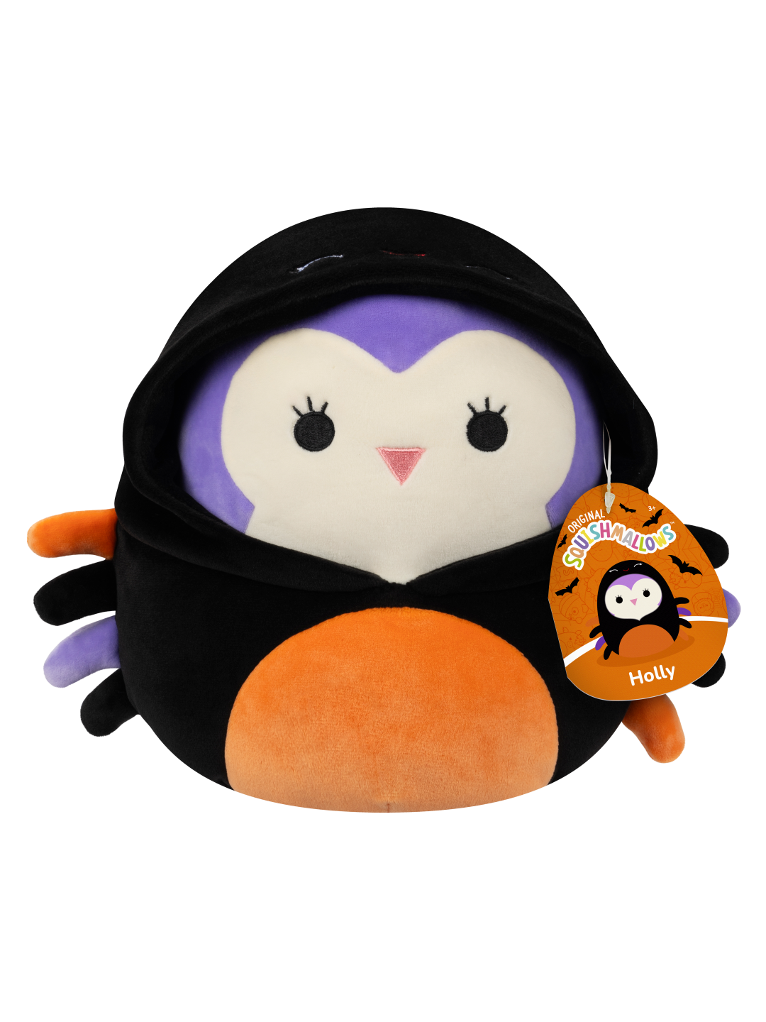 Squishmallows sove Holly u kostimu pauka, 20 cm | Dedoles Squishmallows sove Holly u kostimu pauka, 20 cm | Dedoles