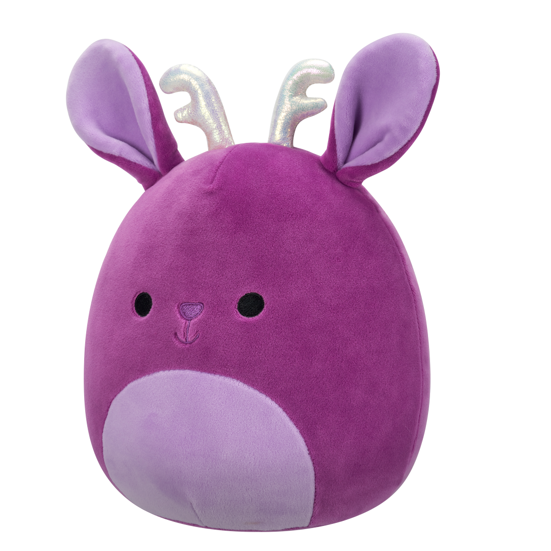 Squishmallows Maria Del Mar the Purple Jackalope with Sparkle Antlers ...