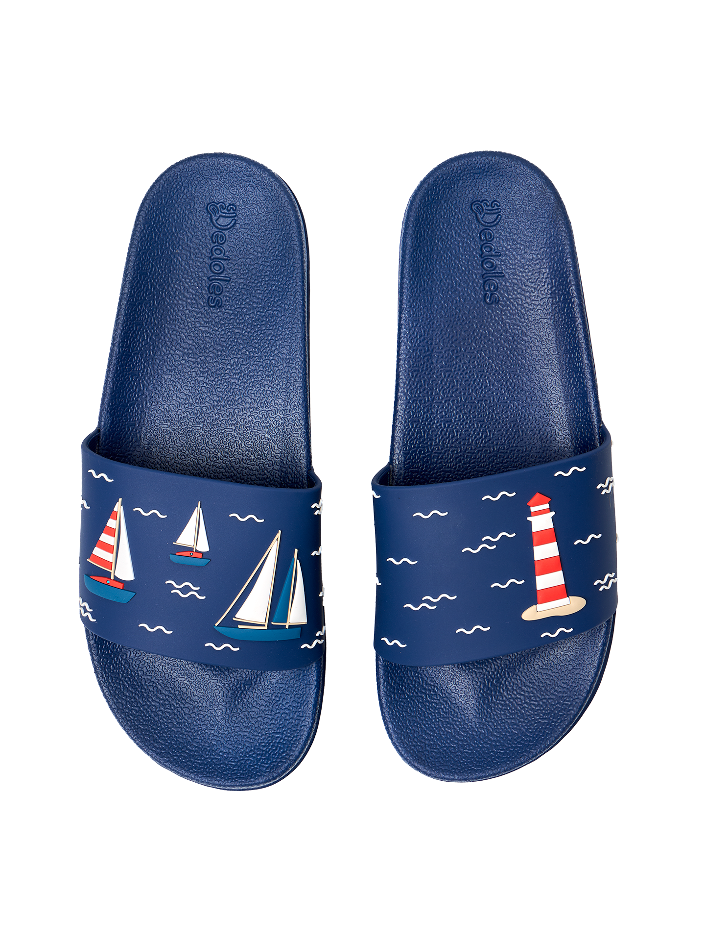 Živahni natikači Jadrnice na morju | Dedoles