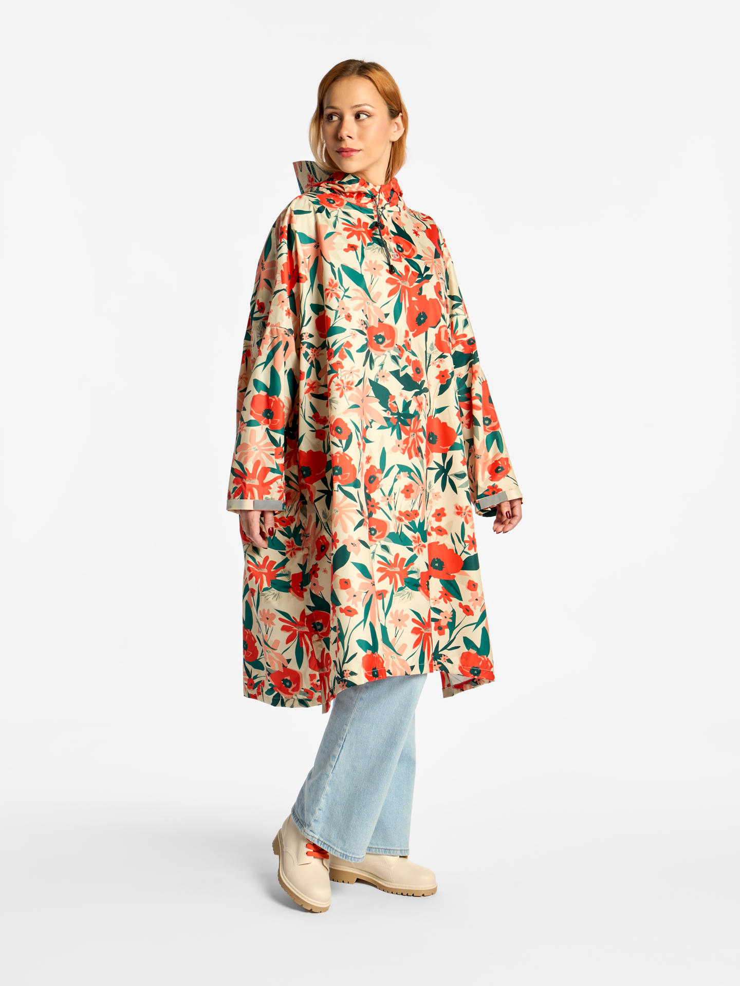 Manteau de pluie Jardin de coquelicots | Dedoles