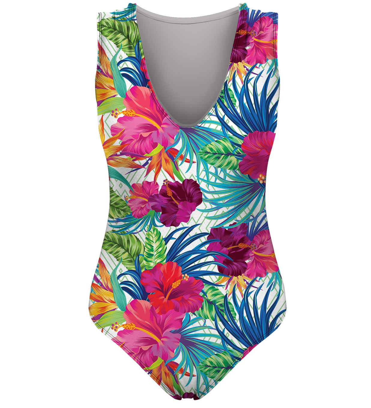 Dámske celé plavky Jungle Flowers | Dedoles