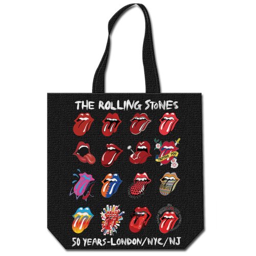 Tote váll táska The Rolling Stones Tongue Evolution | Dedoles Tote váll táska The Rolling Stones Tongue Evolution | Dedoles