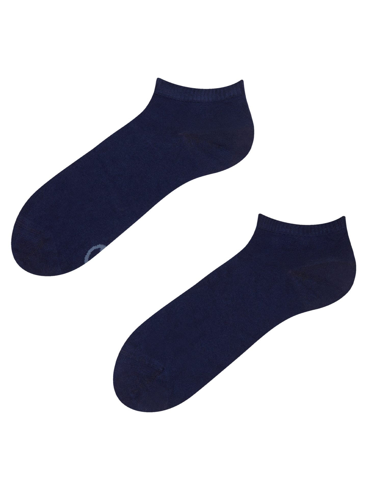 Navy Blue Bamboo Ankle Socks | Dedoles